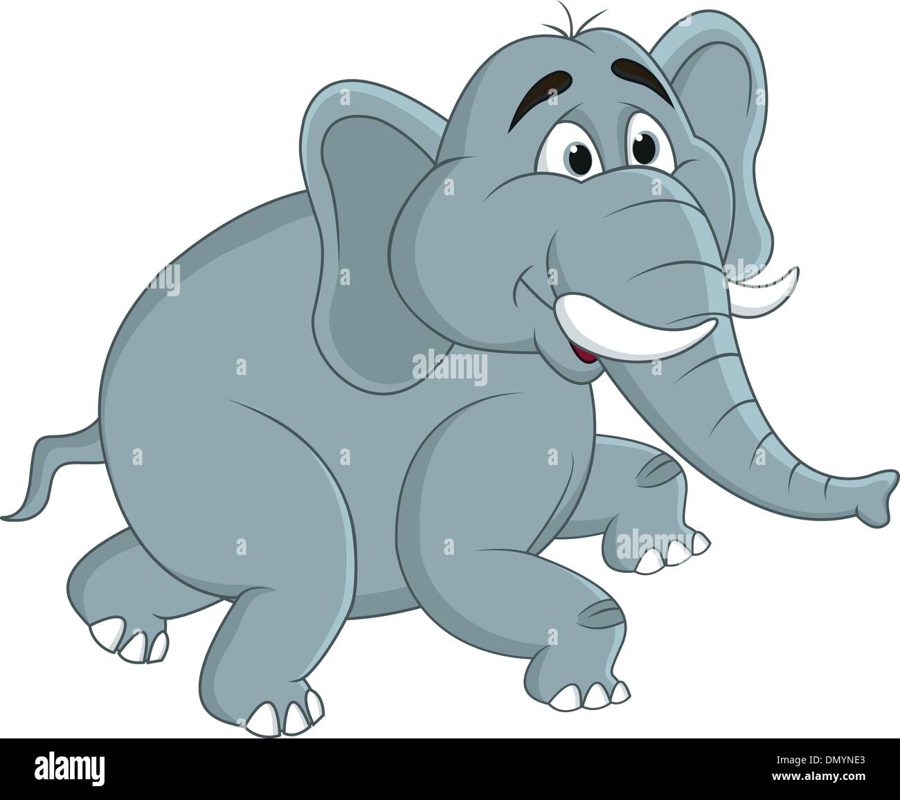 Savannah elephant cartoon hi-res stock photography and images - Alamy
