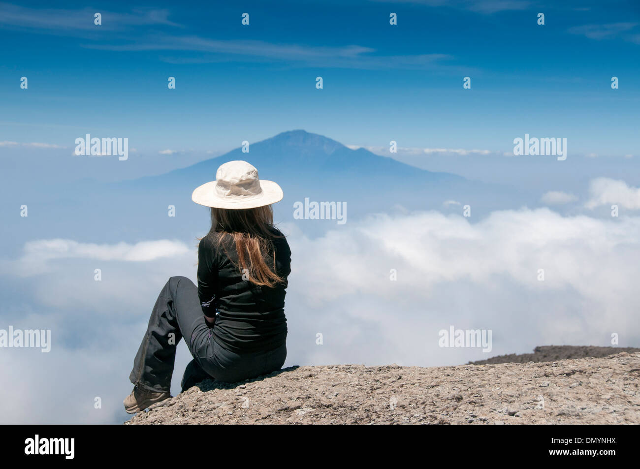 Slopes of mount kilimanjaro hi-res stock photography and images - Alamy