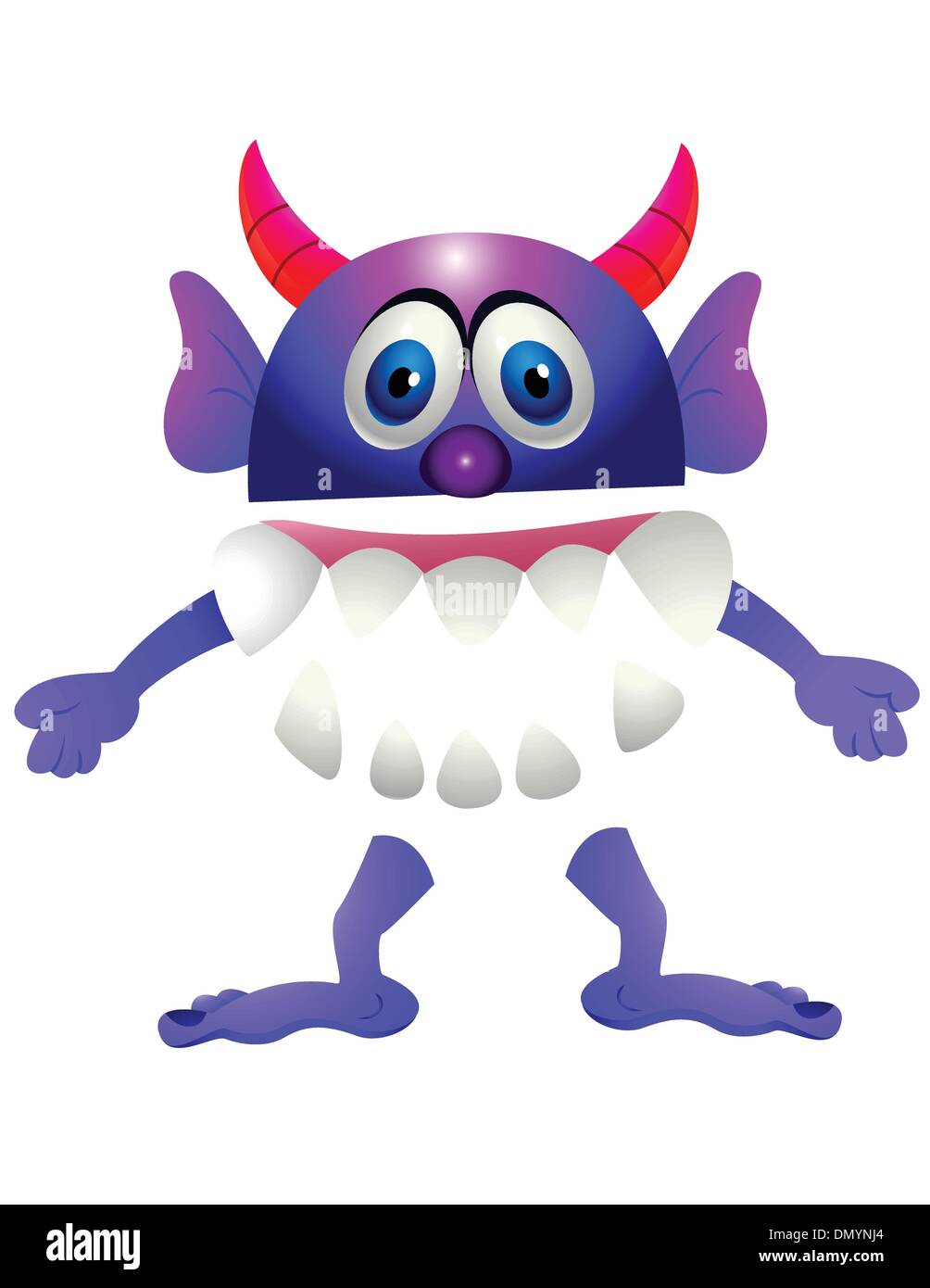 Scary monster Stock Vector Images - Alamy