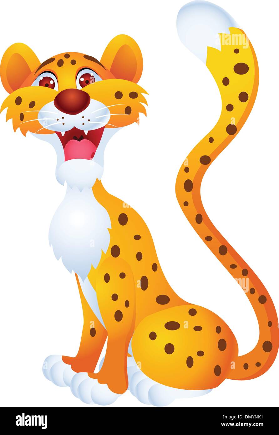 Cheetah cartoon hi-res stock photography and images - Alamy