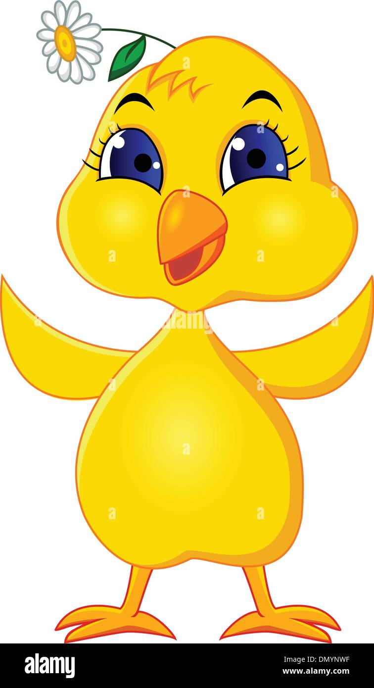 Cute baby chicken Stock Vector Image & Art - Alamy