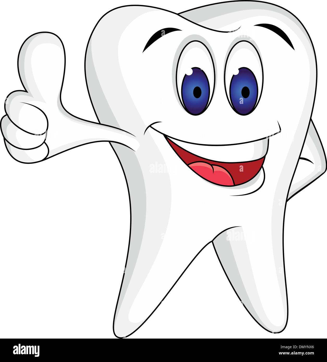 Tooth with thumb up Stock Vector Image & Art - Alamy