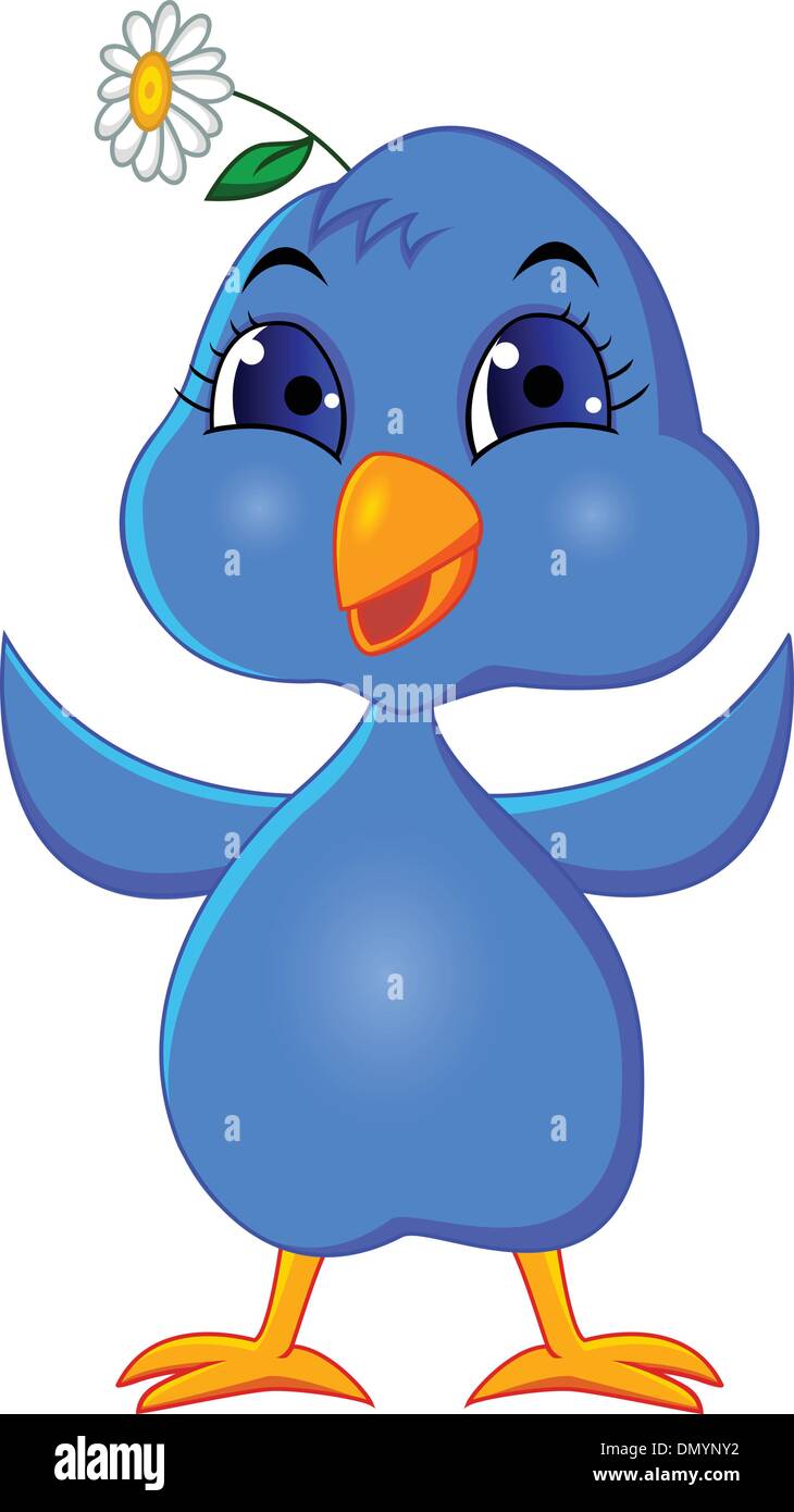 Cartoon bluebird hi-res stock photography and images - Alamy