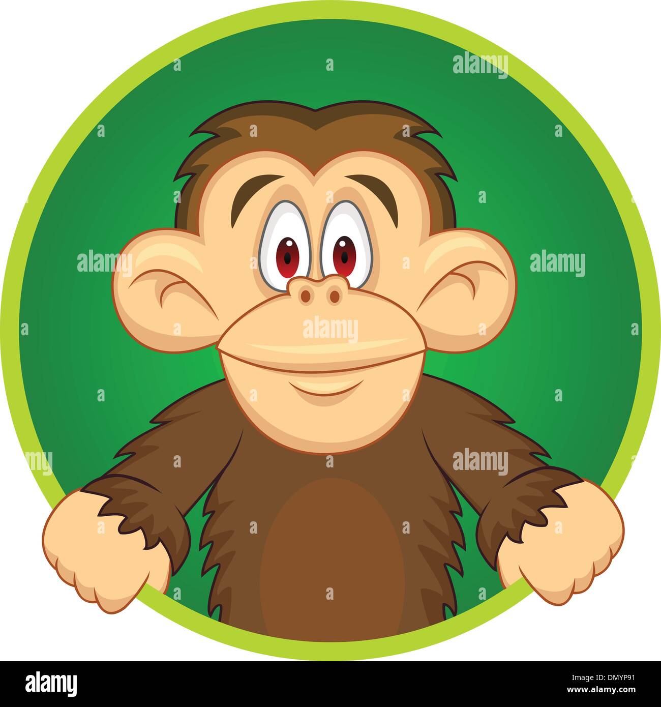 Chimpanzee clip art hi-res stock photography and images - Alamy