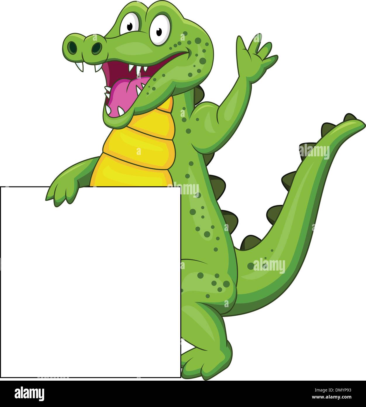 Fat crocodile cartoon hi-res stock photography and images - Alamy