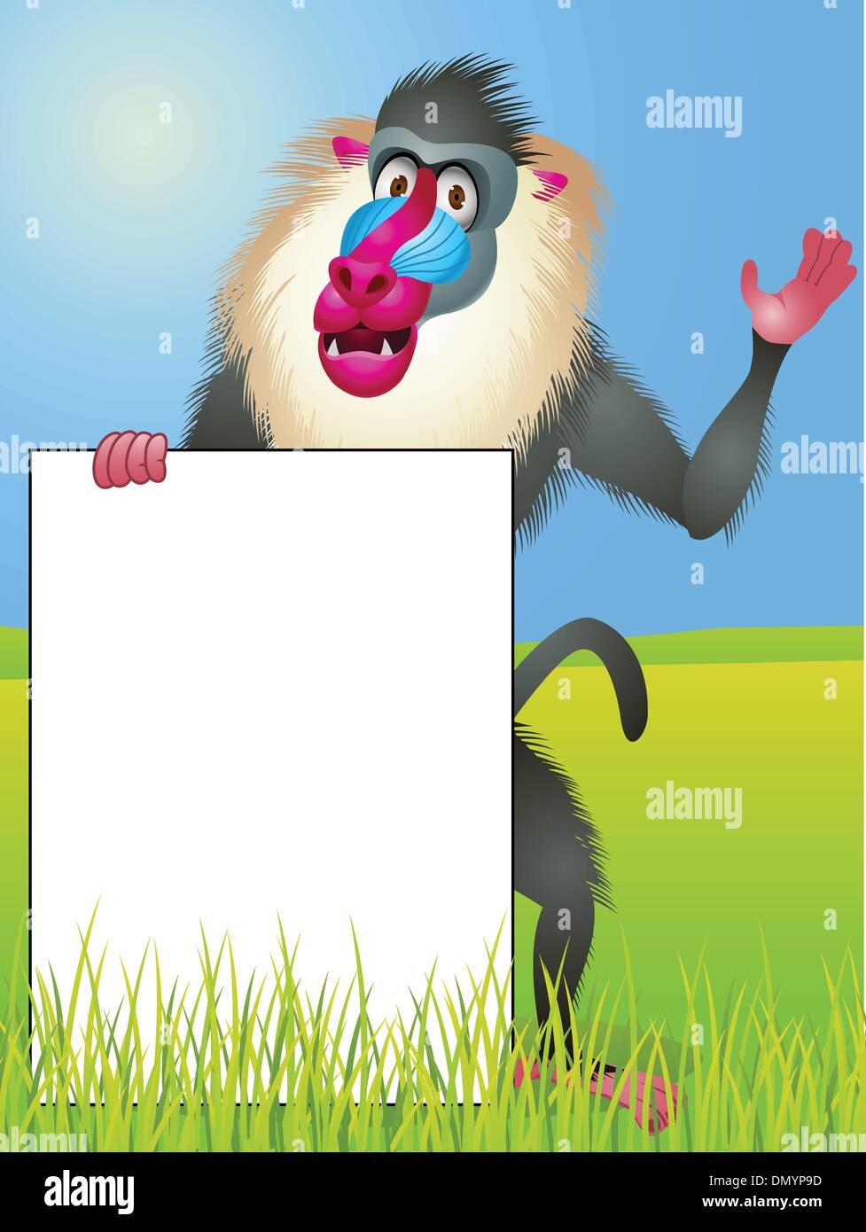 Baboon vector vectors hi-res stock photography and images - Alamy
