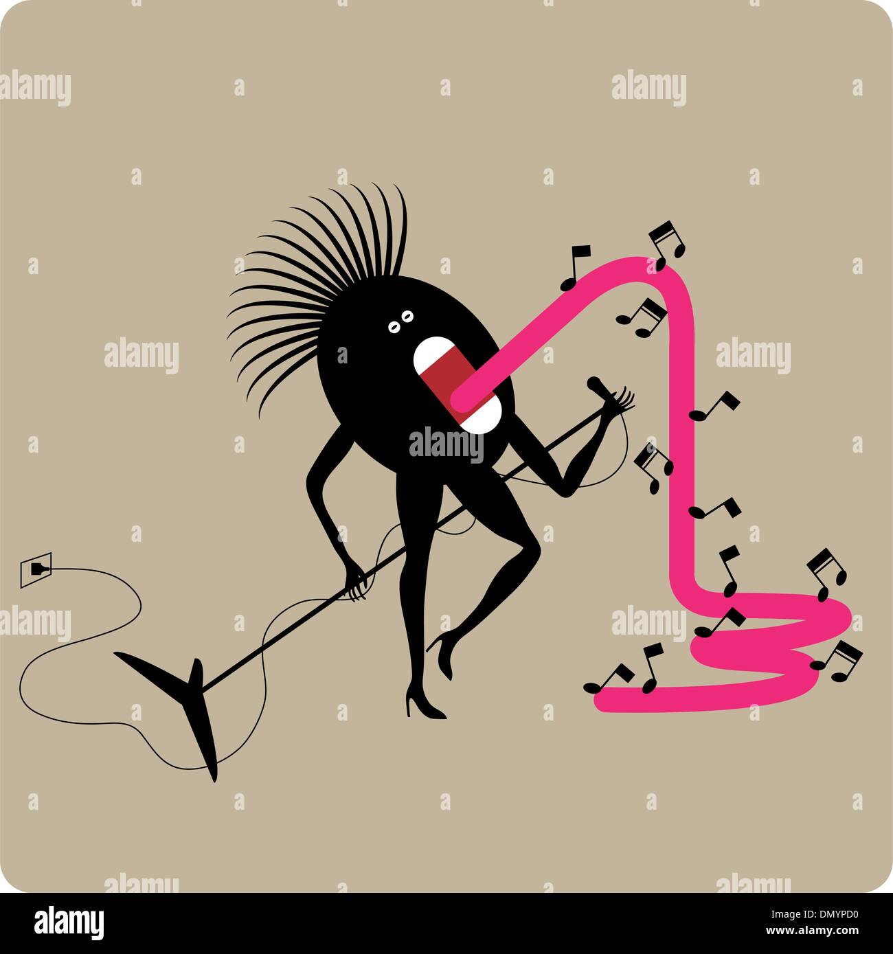 With her soul Stock Vector Images - Alamy