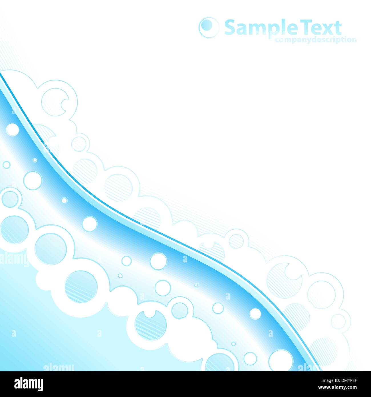 Blue cool funky corner design Stock Vector Image & Art - Alamy