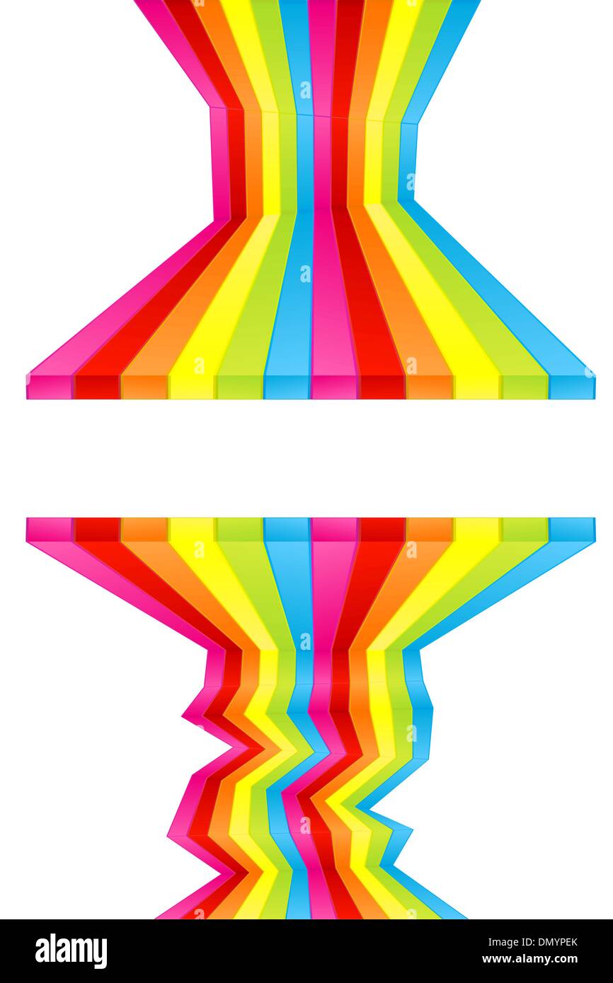 Paint colored wall stripes Stock Vector Image & Art - Alamy