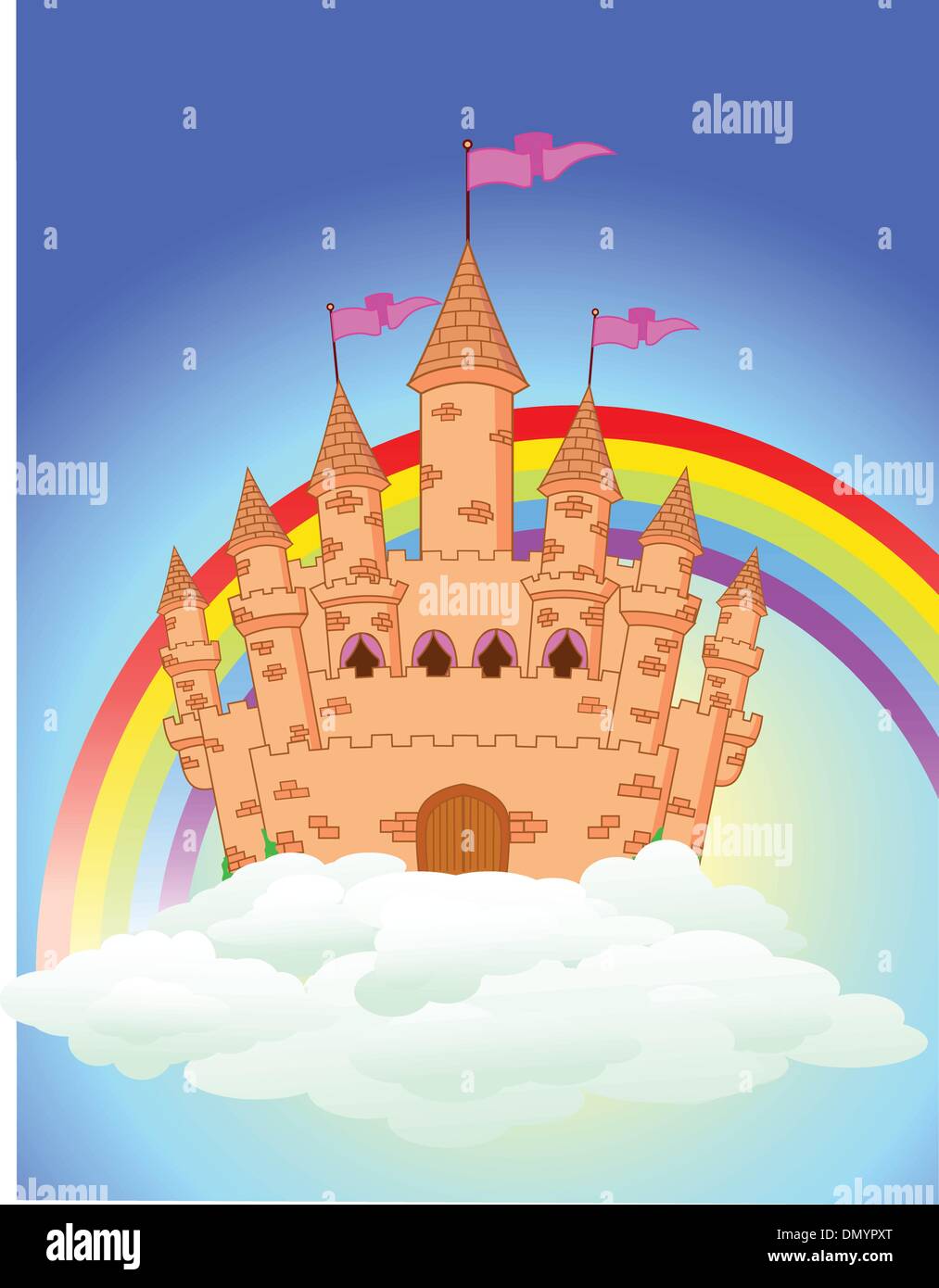 Castle english Stock Vector Images - Alamy
