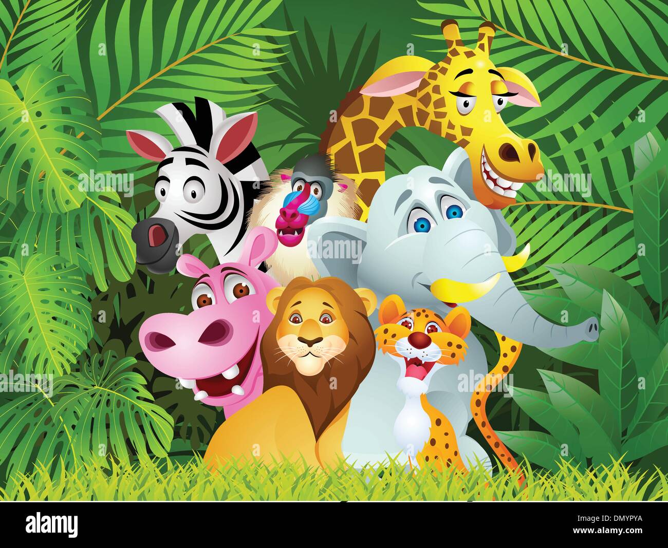 Baboon Cartoon High Resolution Stock Photography and Images - Alamy