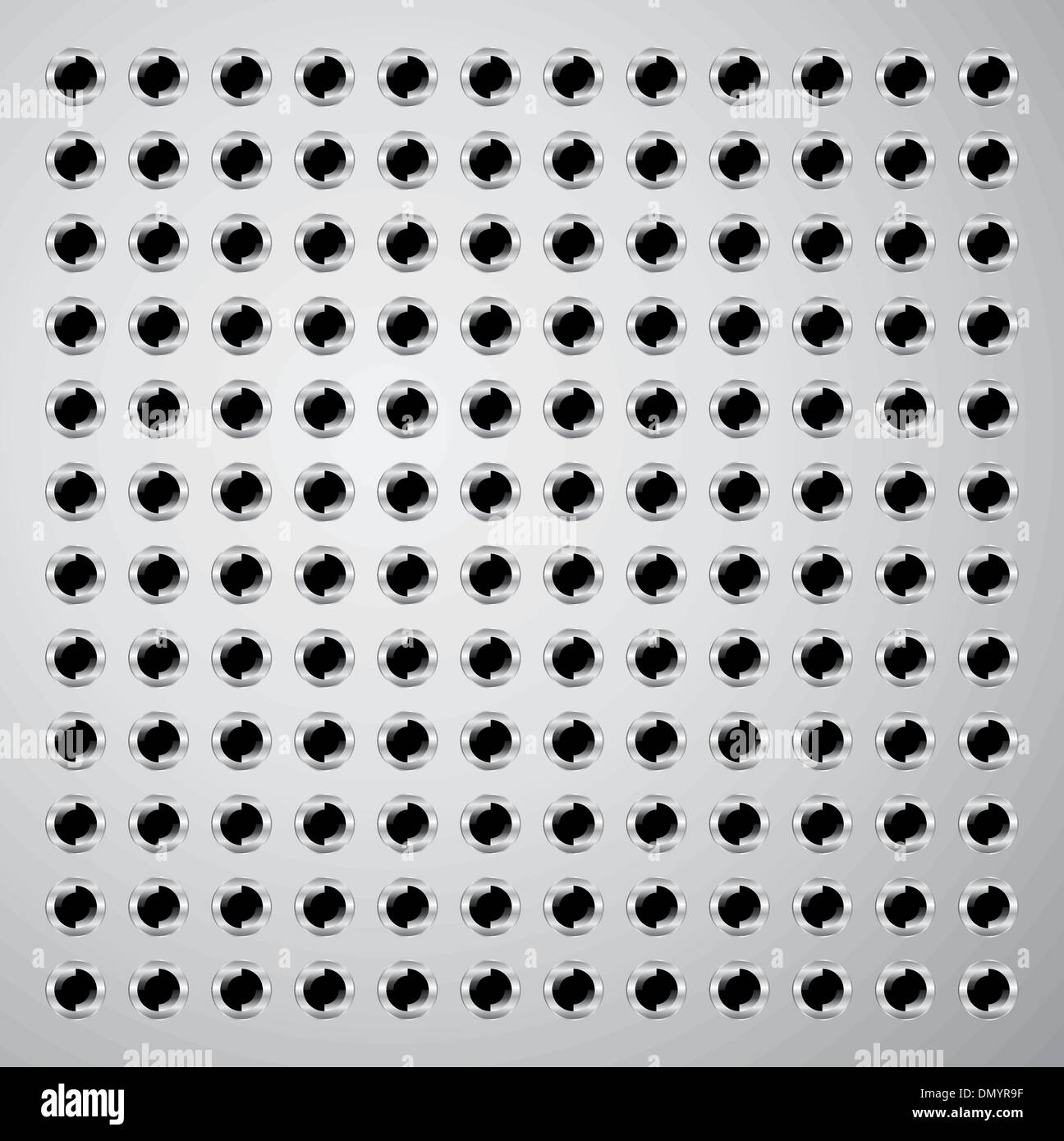 vector metal plate with holes Stock Vector Image & Art - Alamy