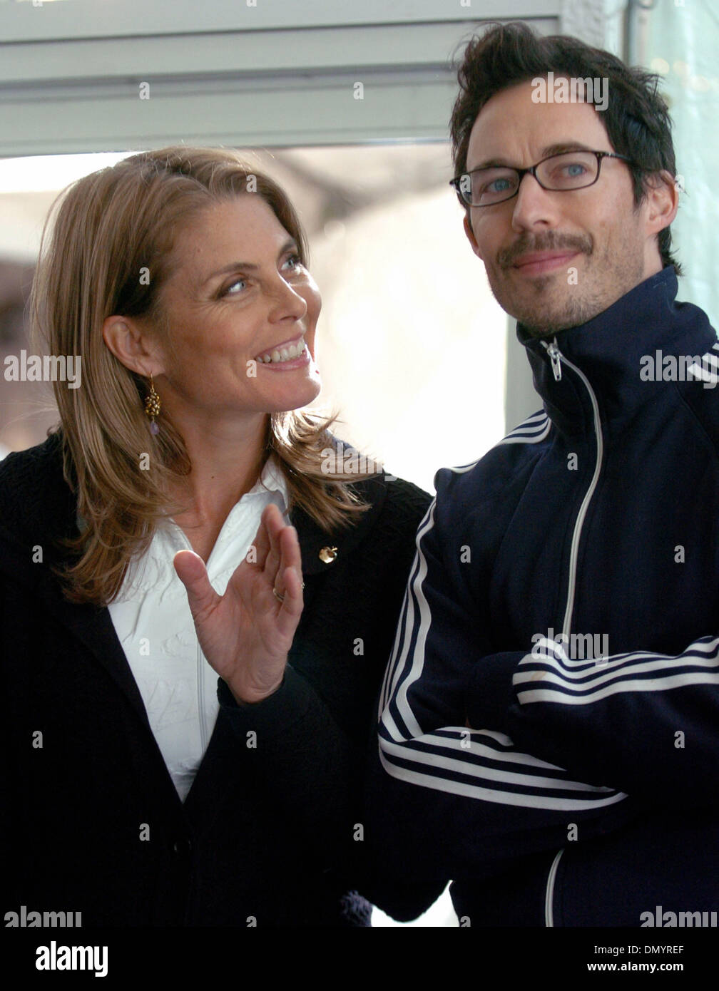 Nov 03, 2006; MANHATTAN, NEW YORK, USA; Supermodel KIM ALEXIS (L) and ...