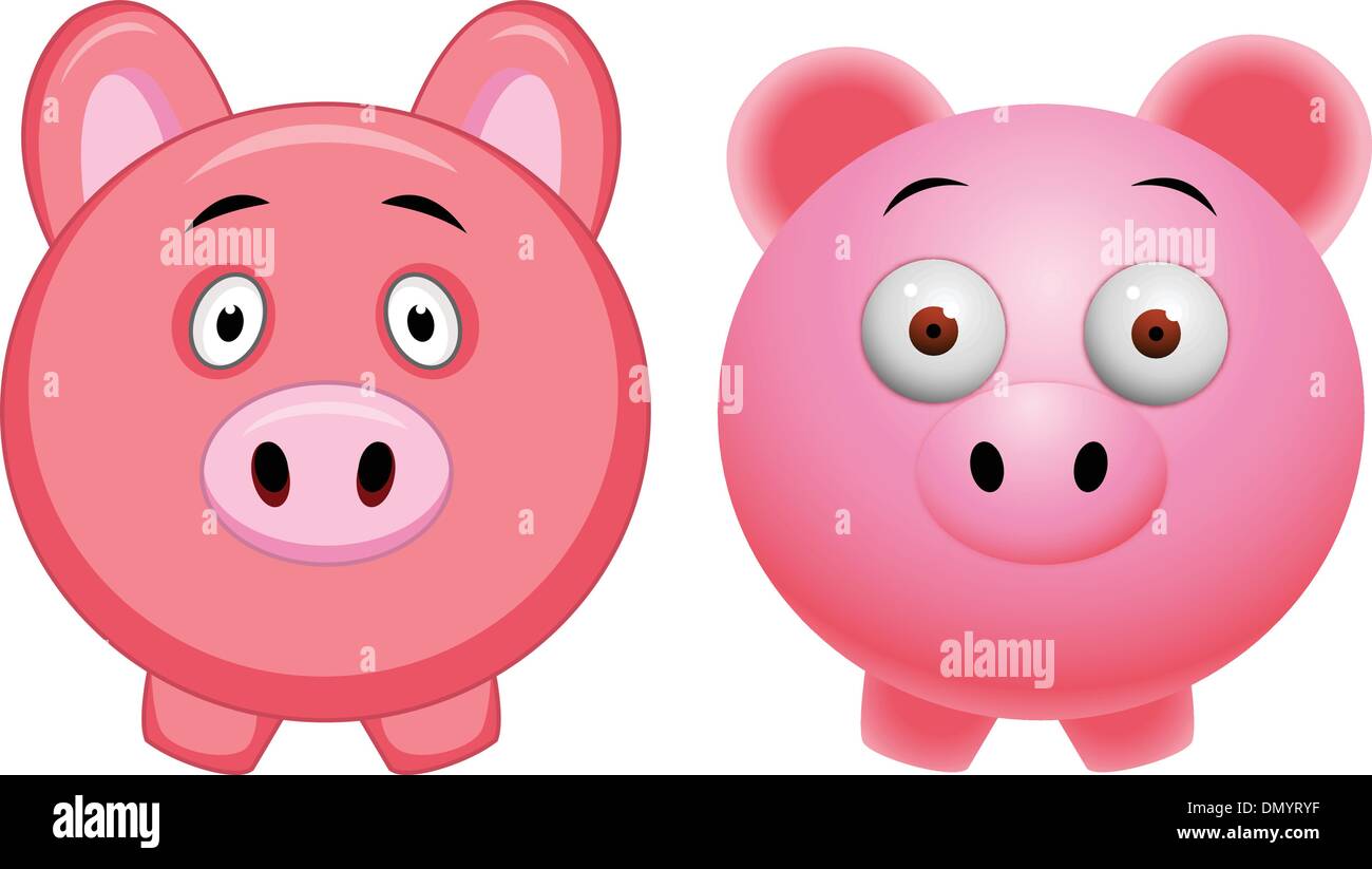 Cartoon pig snout hi-res stock photography and images - Alamy