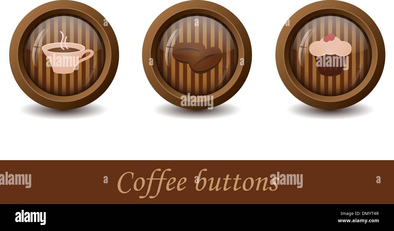 Shadow of coffee beans Stock Vector Images - Alamy