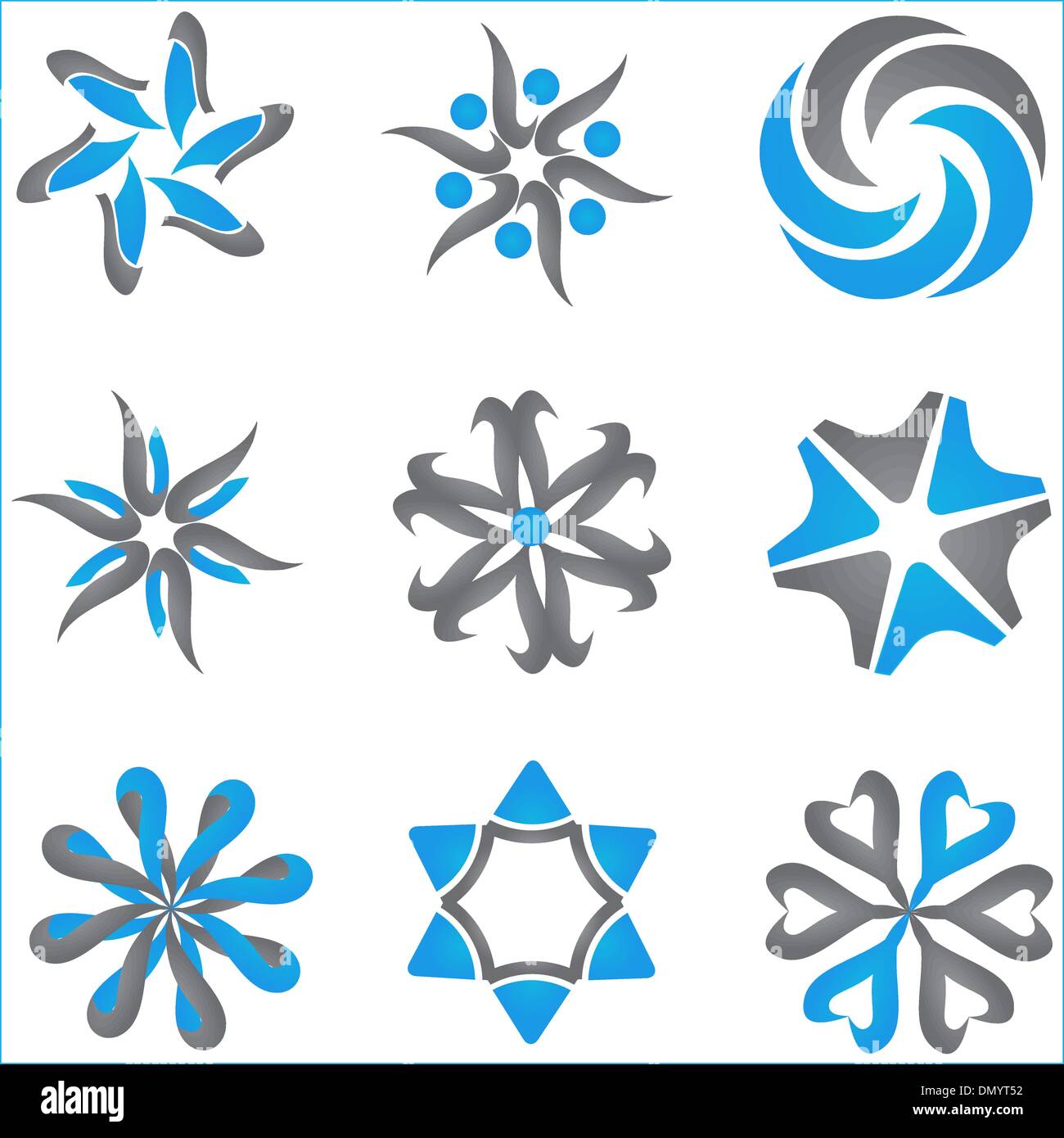 Abstract design elements Stock Vector Images - Alamy