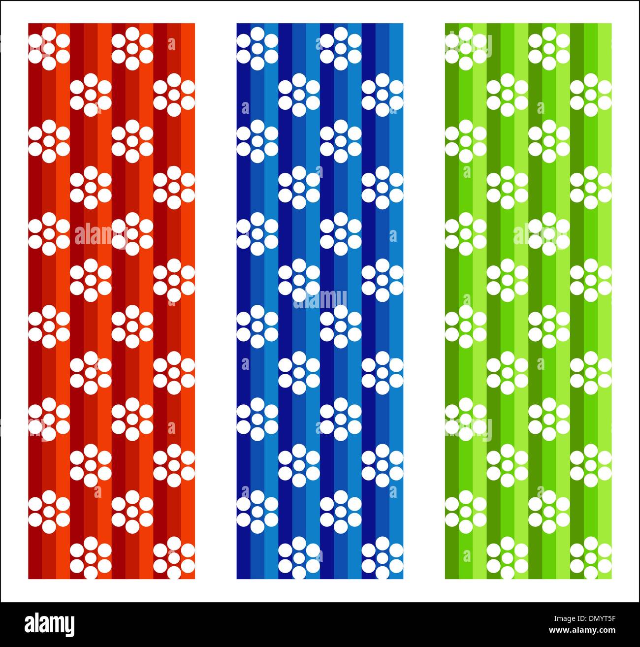 White flower red lines Stock Vector Images - Alamy