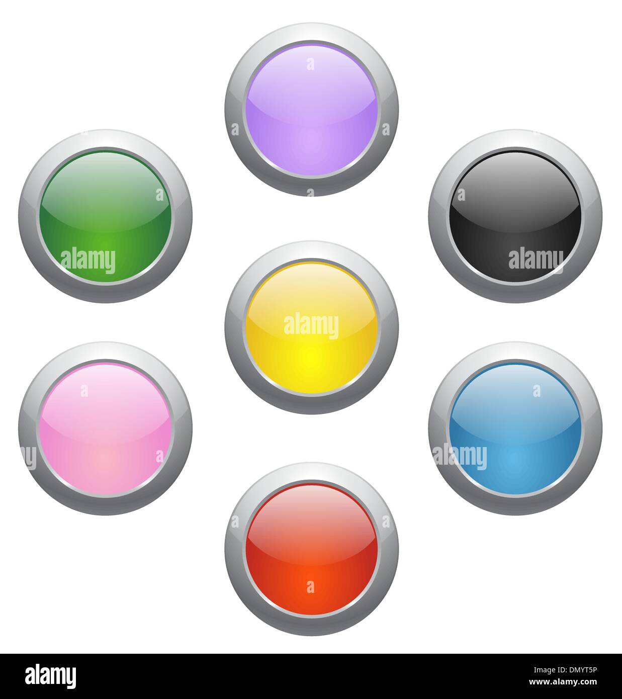 Violet color icons Stock Vector Images - Alamy