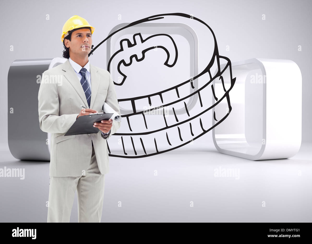 Digital composite money notes hi-res stock photography and images - Alamy