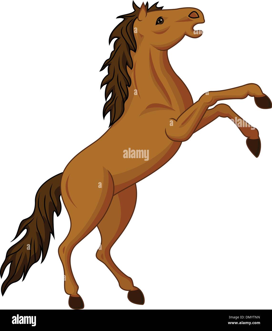 Horse jumping Stock Vector Images - Alamy