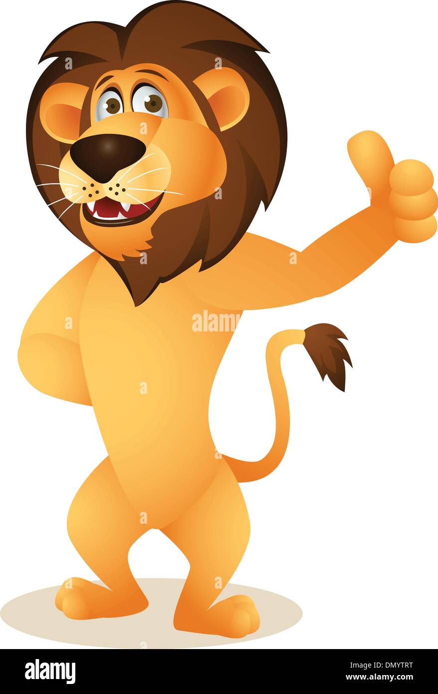 Funny lion cartoon Stock Vector Image & Art - Alamy