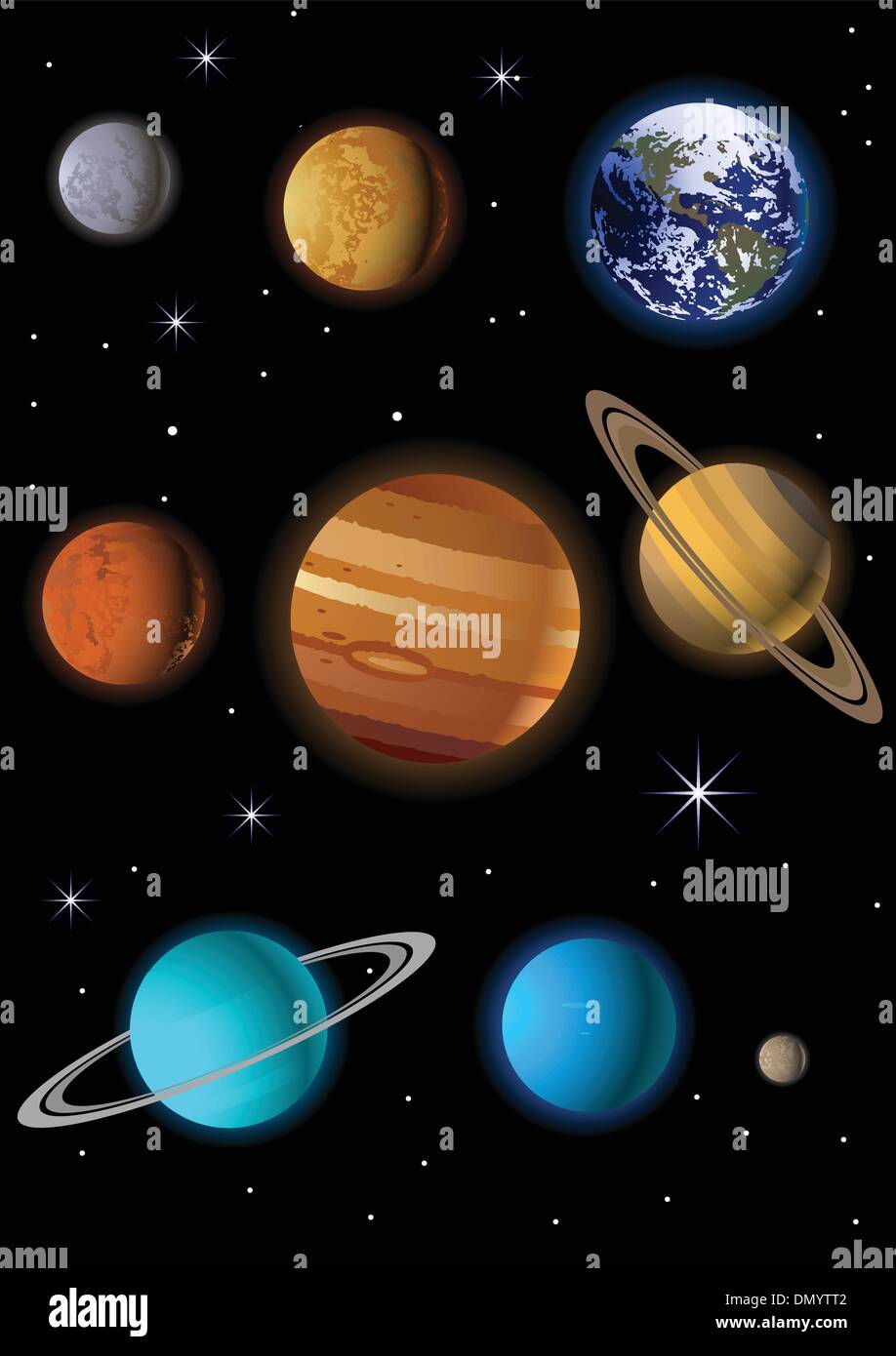 Solar system clipart hi-res stock photography and images - Alamy