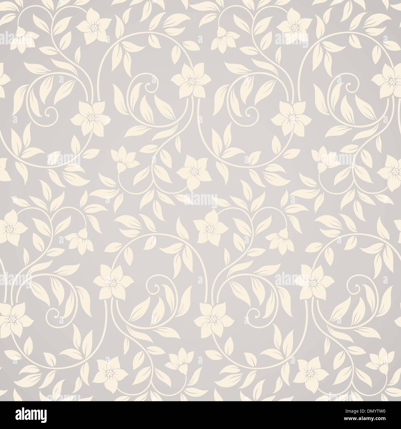 Seamless swirl floral background Stock Vector Image & Art - Alamy