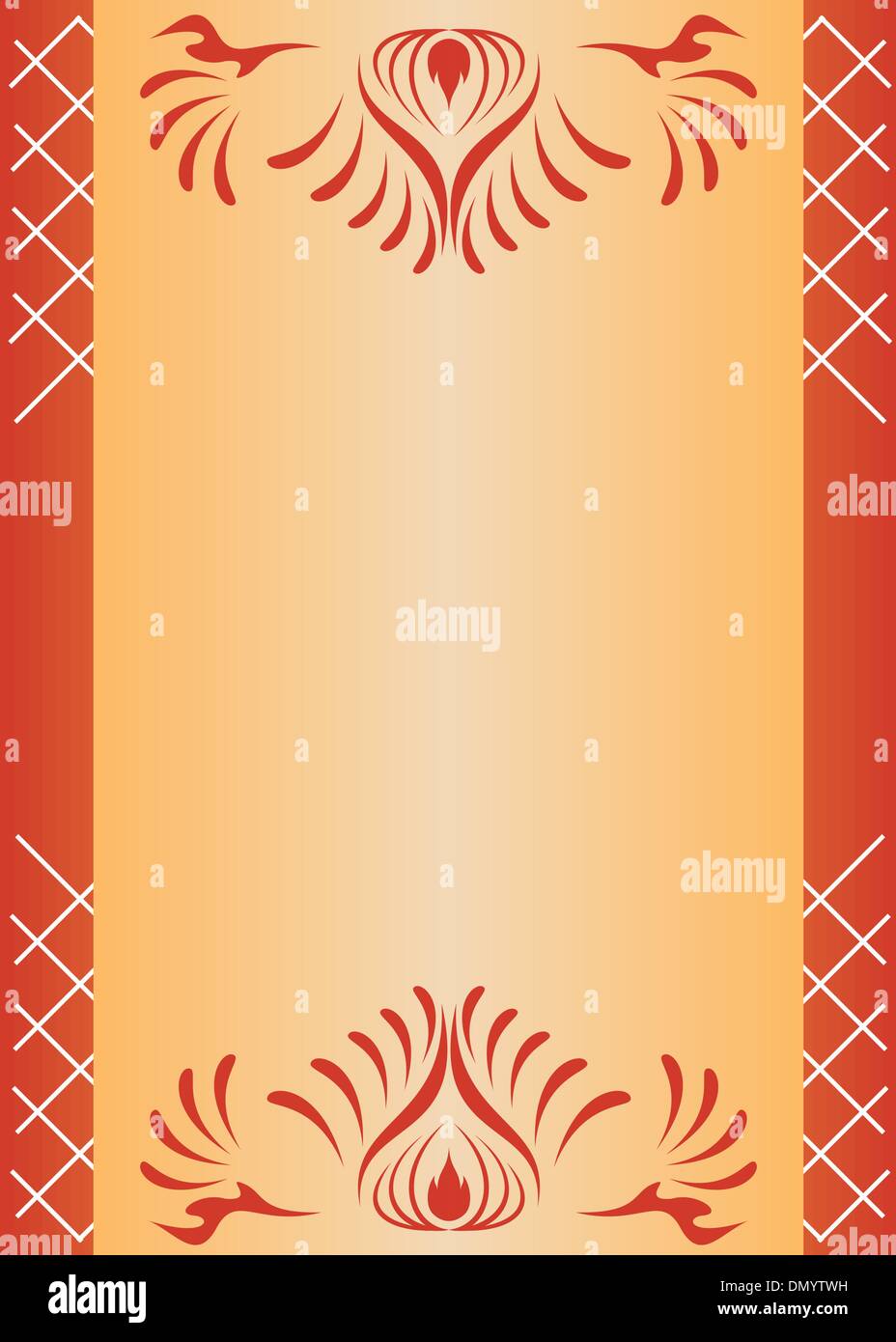 vector brown card with lattice Stock Vector Image & Art - Alamy