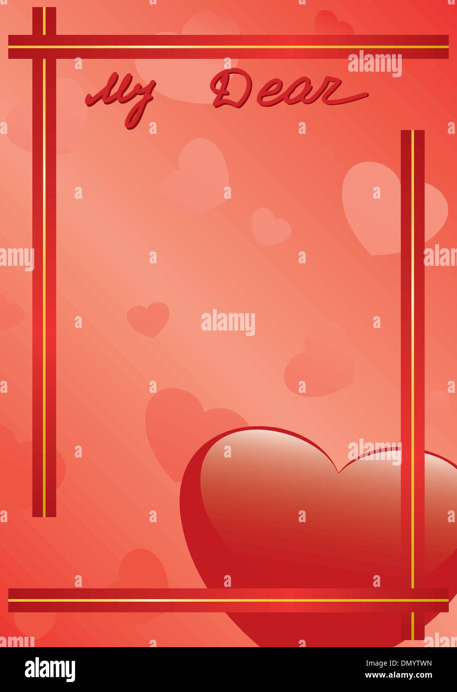 Dear card hi-res stock photography and images - Alamy