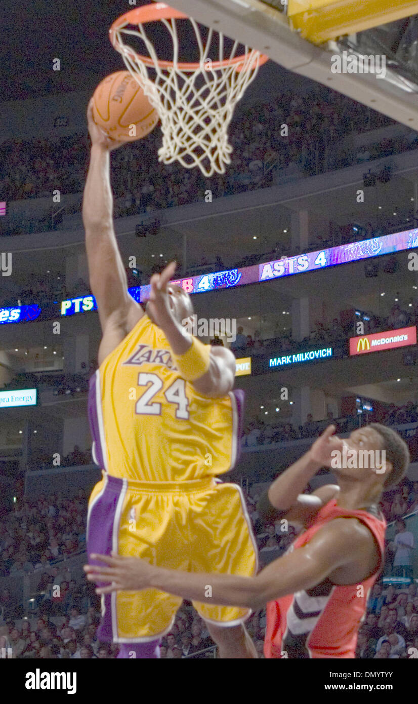 Nov 17, 2006; Los Angeles, CA, USA; Basketball player KOBE BRYANT had ...