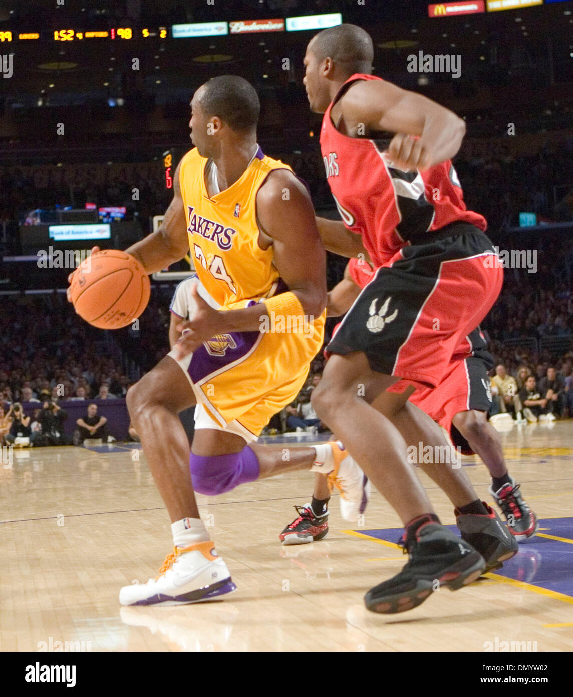 Nov 17, 2006; Los Angeles, CA, USA; Basketball player KOBE BRYANT had ...