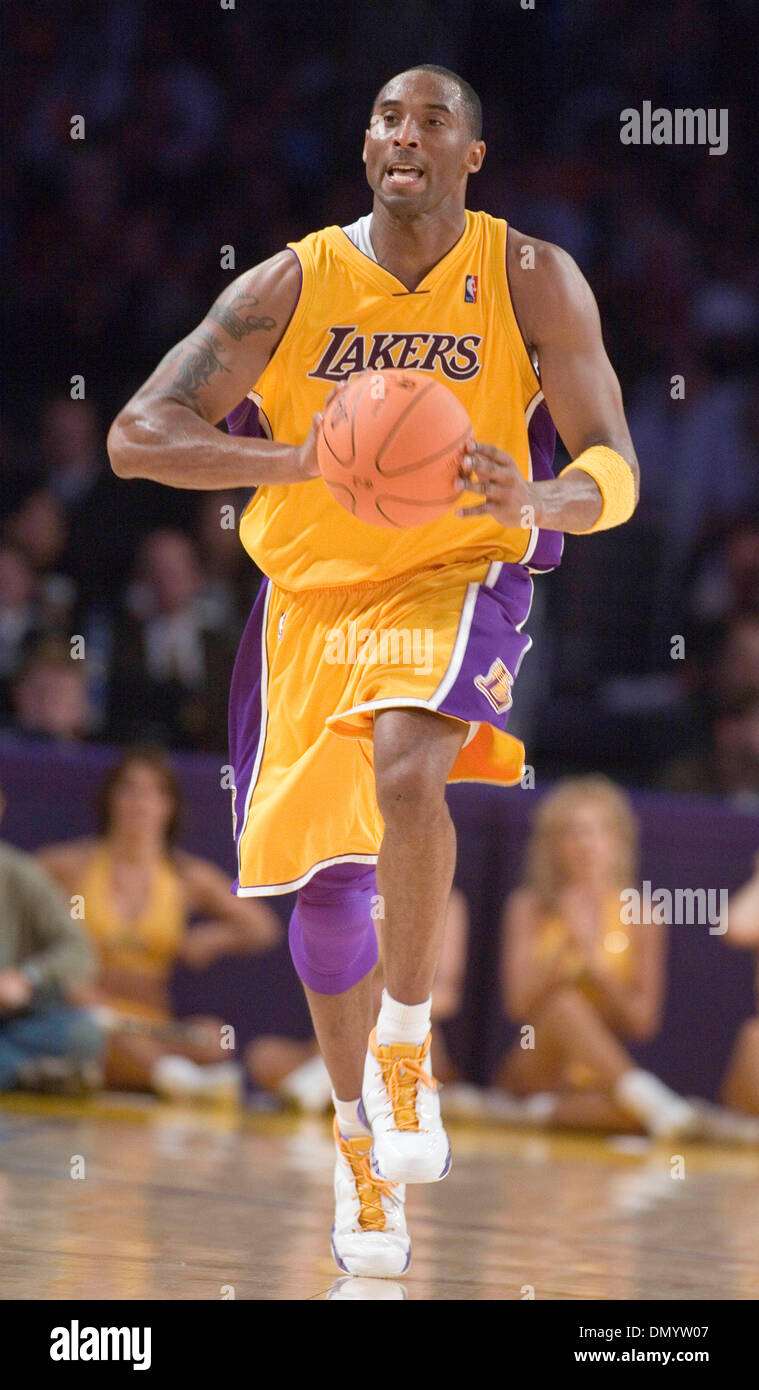 Nov 17, 2006; Los Angeles, CA, USA; Basketball player KOBE BRYANT had ...