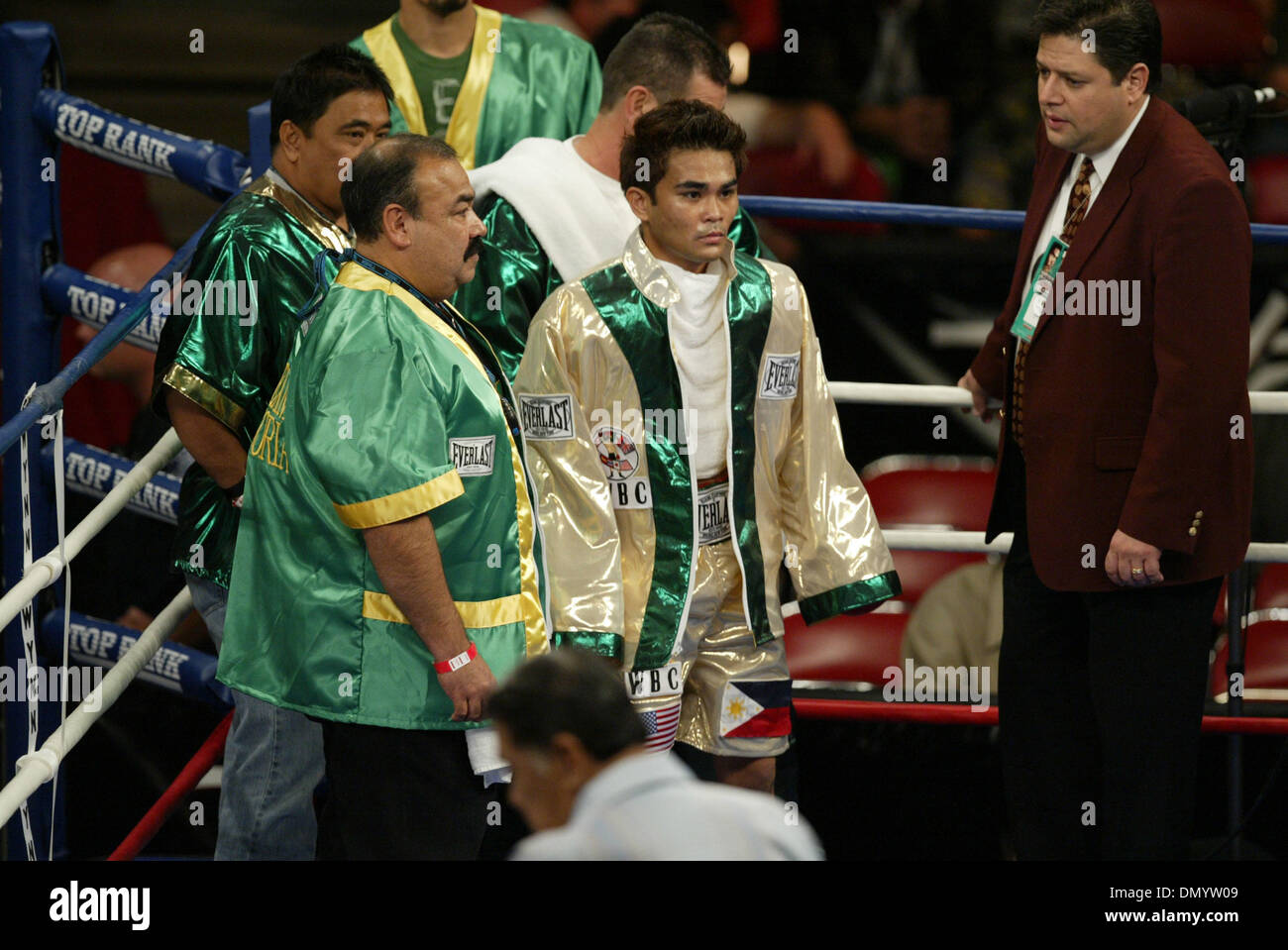 Nov 18, 2006; Las Vegas, NV, USA; BRIAN VILORIA entering the ring. WBC ...
