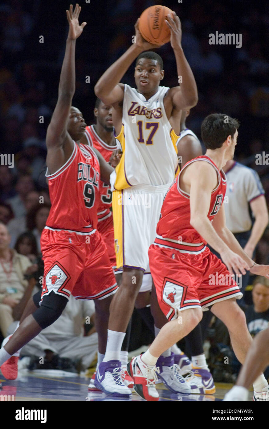 Nov 19, 2006; Los Angeles, CA, USA; The Los Angeles Lakers (17) ANDREW ...