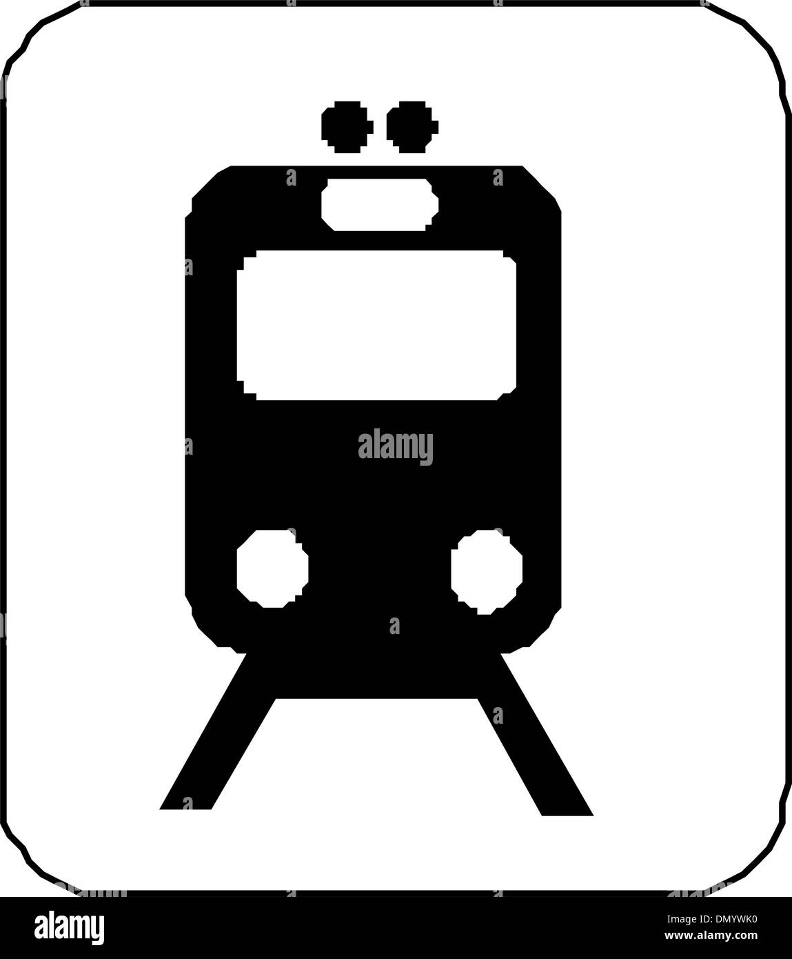 Moving by train Stock Vector Images - Alamy