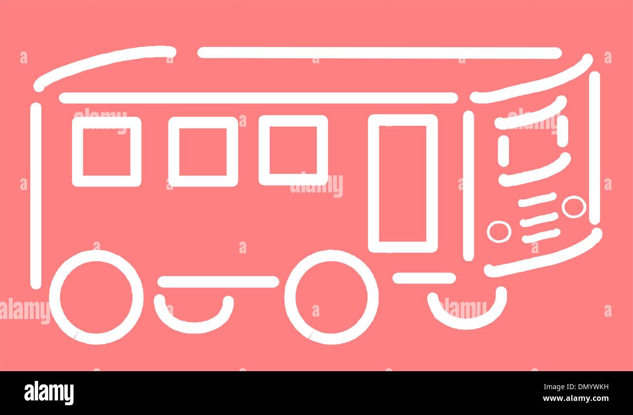 Bus express Stock Vector Images - Alamy