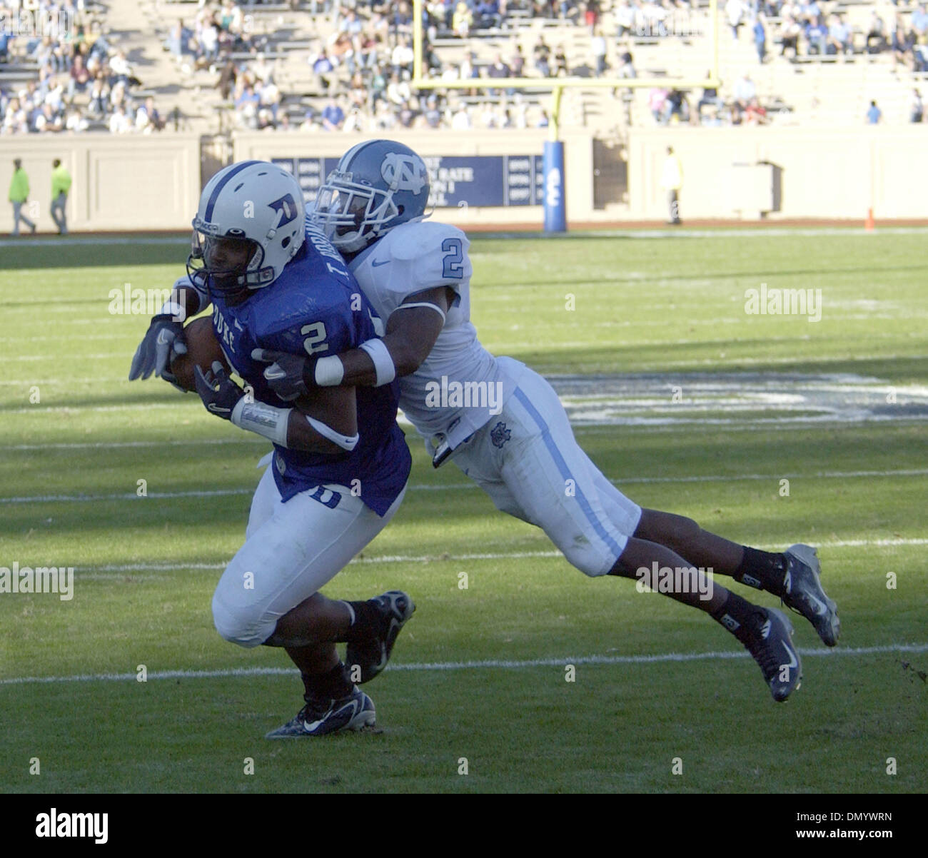 Nov 25, 2006; Durham, NC, USA; The Duke Blue Devils football team hosts ...