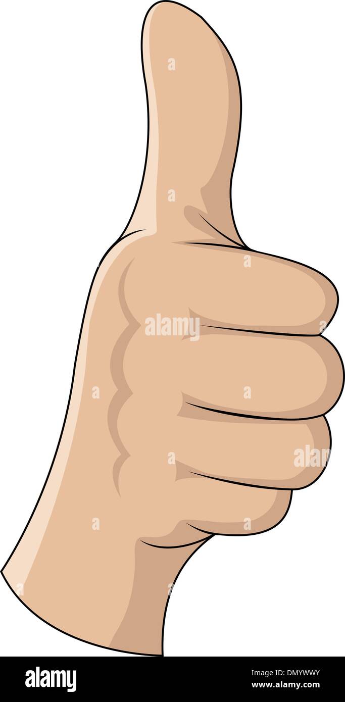 Thumb Up Gesture Stock Vector Image & Art - Alamy