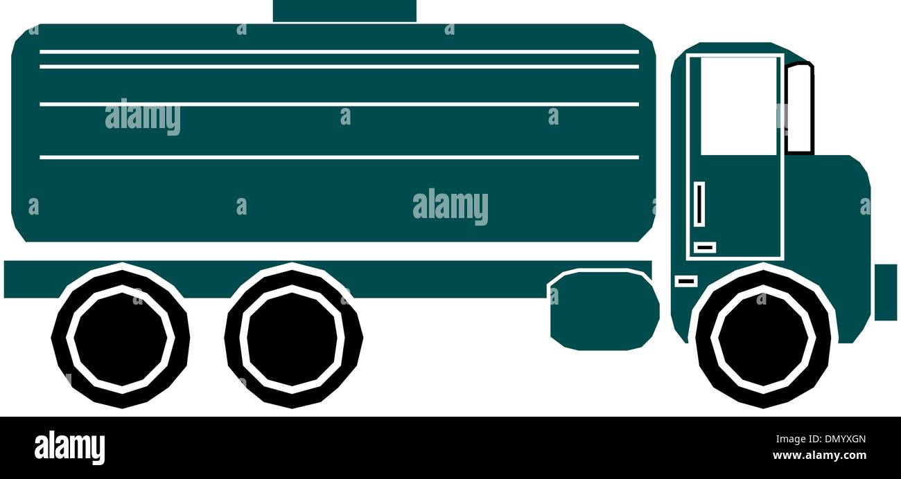 Oil truck vector vectors hi-res stock photography and images - Alamy