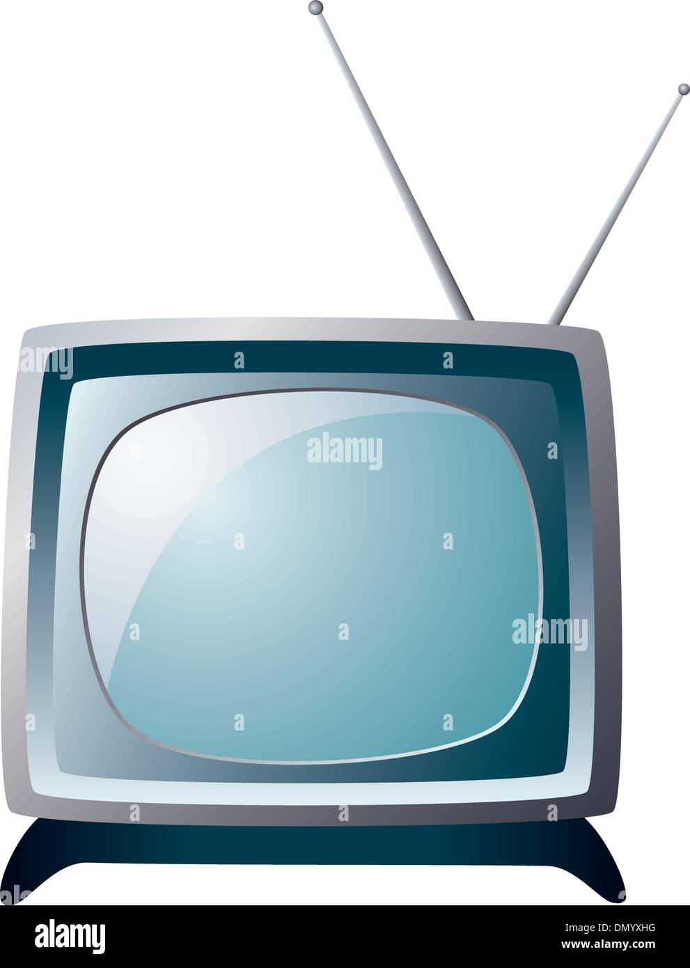 vector retro tv set Stock Vector Image & Art - Alamy