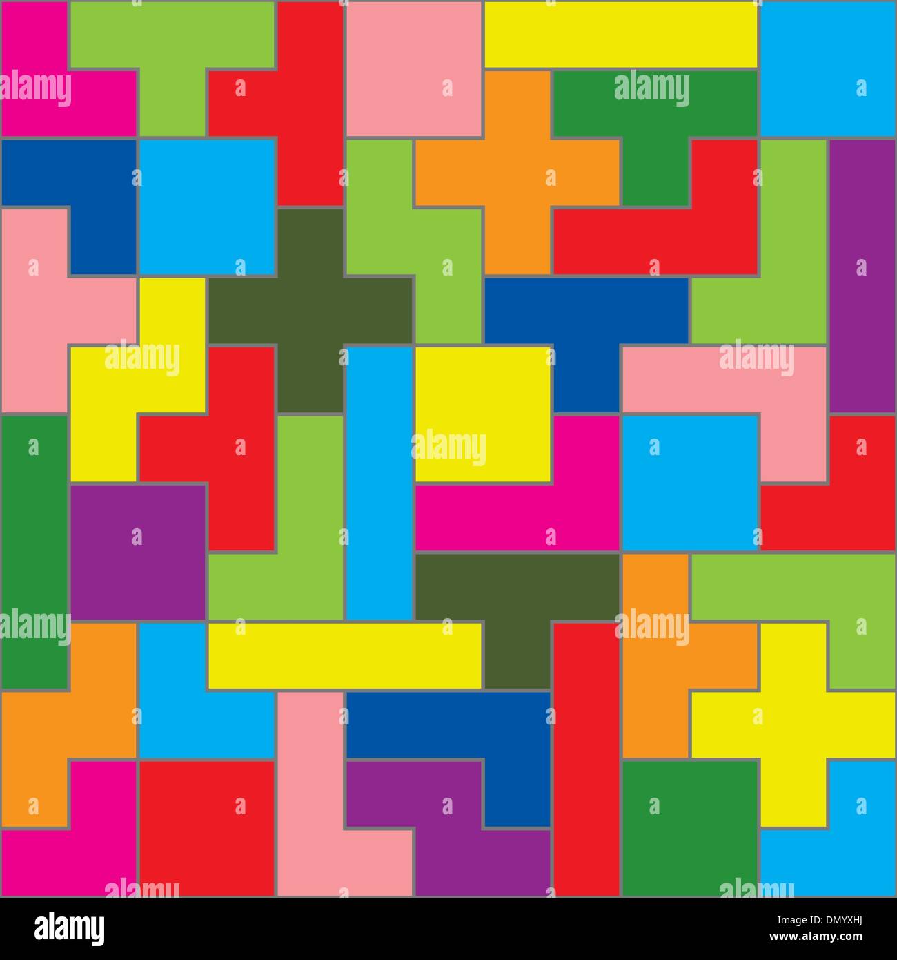 vector puzzle pieces Stock Vector Image & Art - Alamy