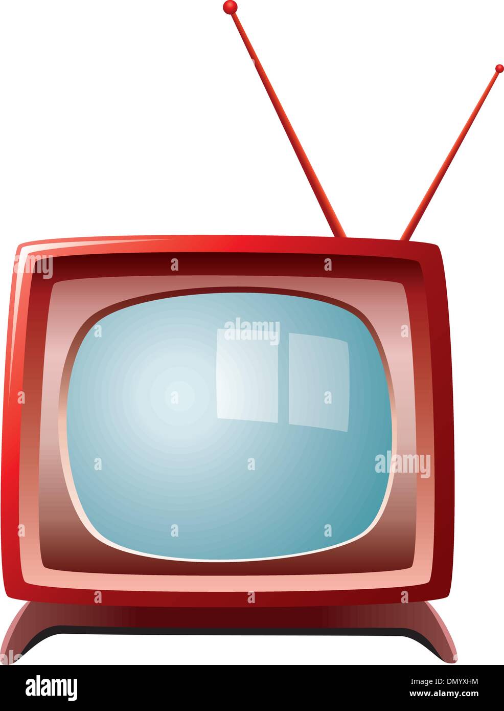 vector retro tv set Stock Vector Image & Art - Alamy