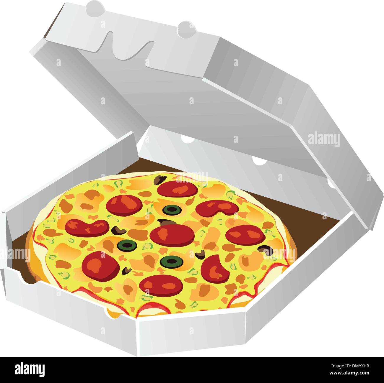 vector italian pizza Stock Vector Image & Art - Alamy