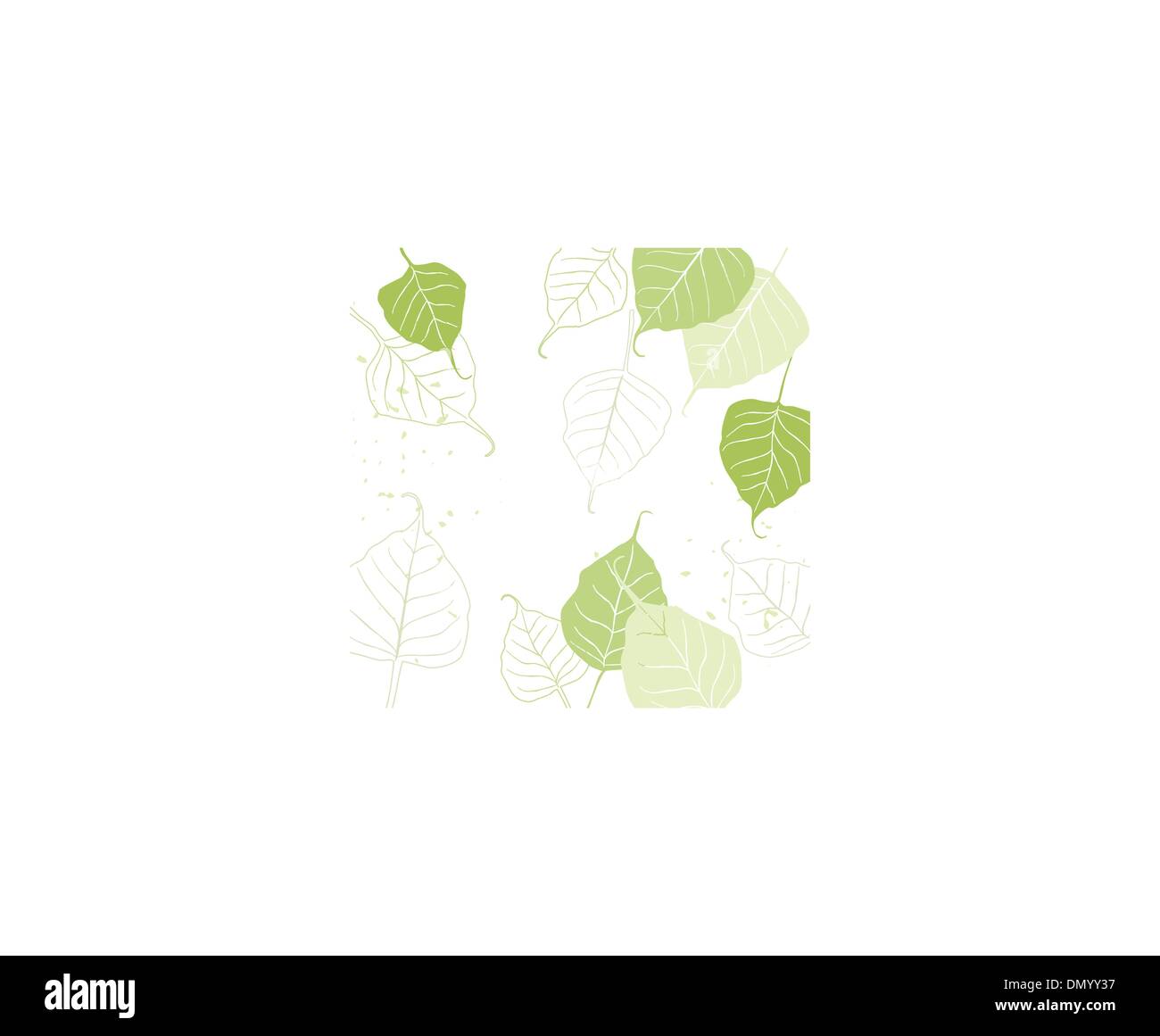 Leaves, spring - vector background Stock Vector Image & Art - Alamy