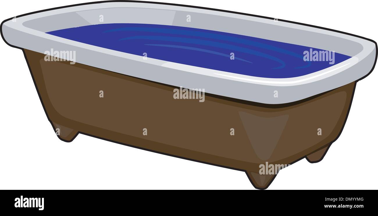 Vector Image of Bath Stock Vector Image & Art - Alamy