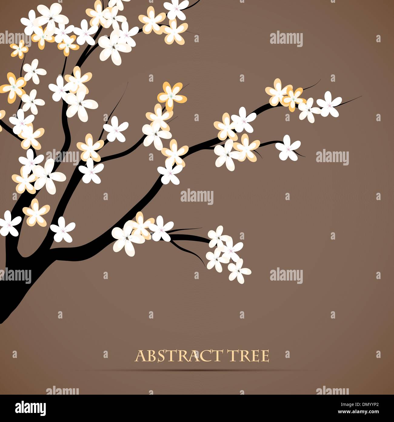 Beautiful tree background Stock Vector Images - Alamy