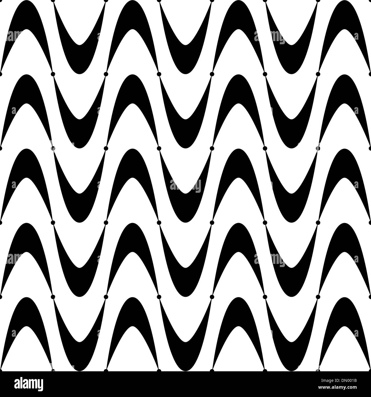Seamless Wave Pattern Stock Vector Image & Art - Alamy