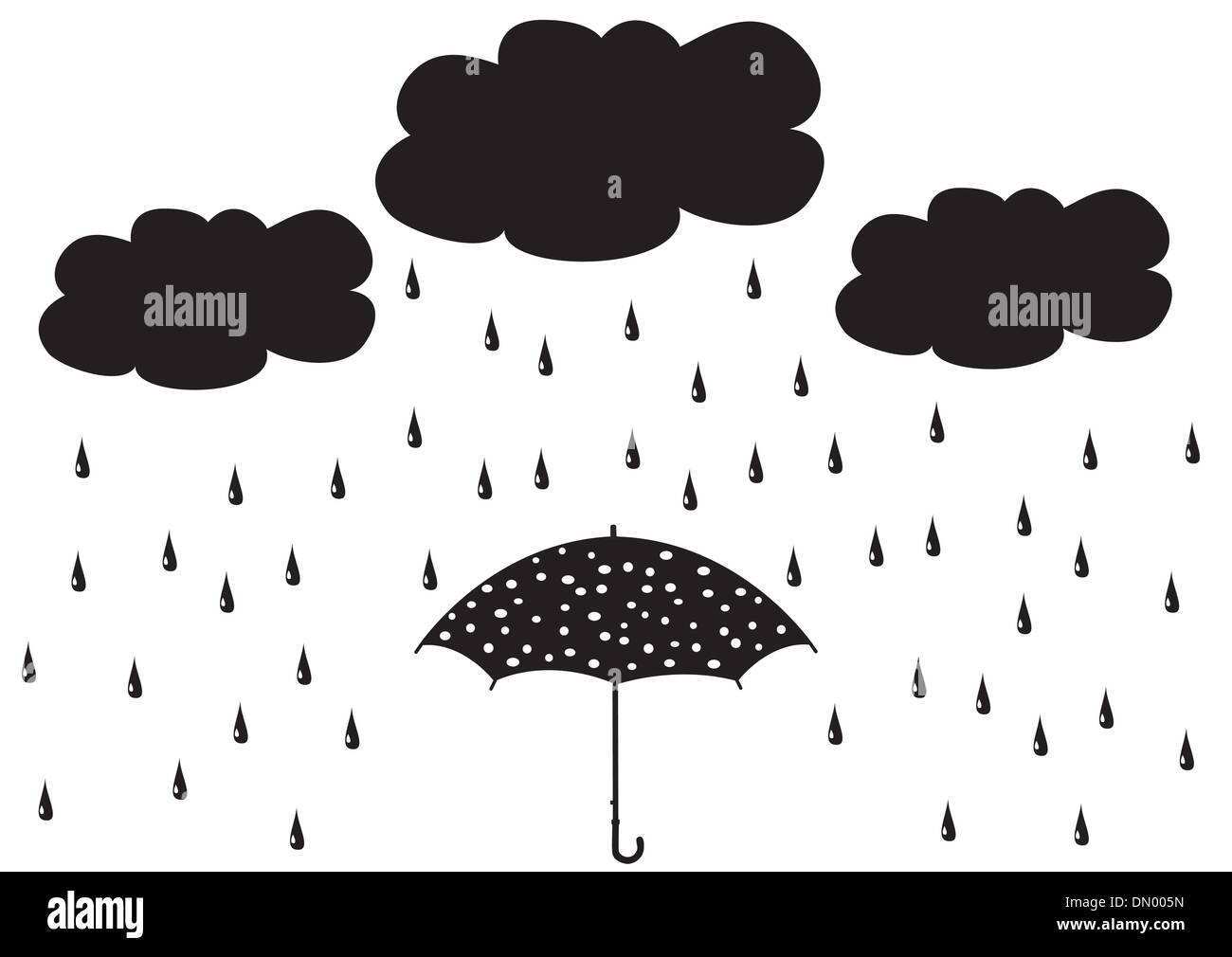 Rain trace Stock Vector Images - Alamy