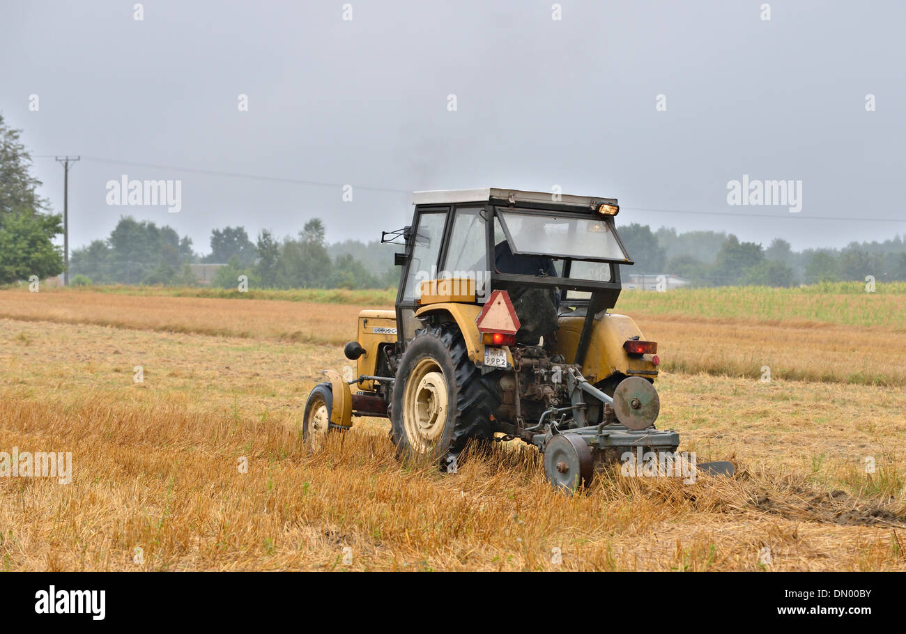 Tractor in poland hi-res stock photography and images - Alamy