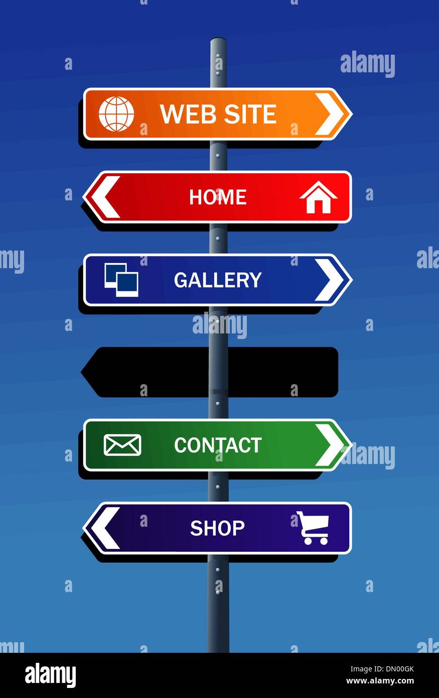 Online plan Stock Vector Images - Alamy